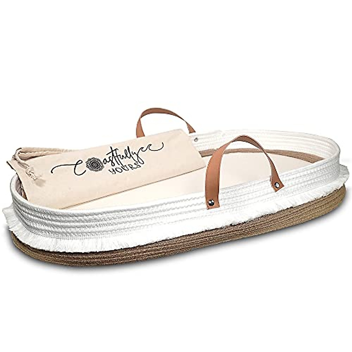 Coastfully Yours Baby Changing Basket and Diaper Caddy Set