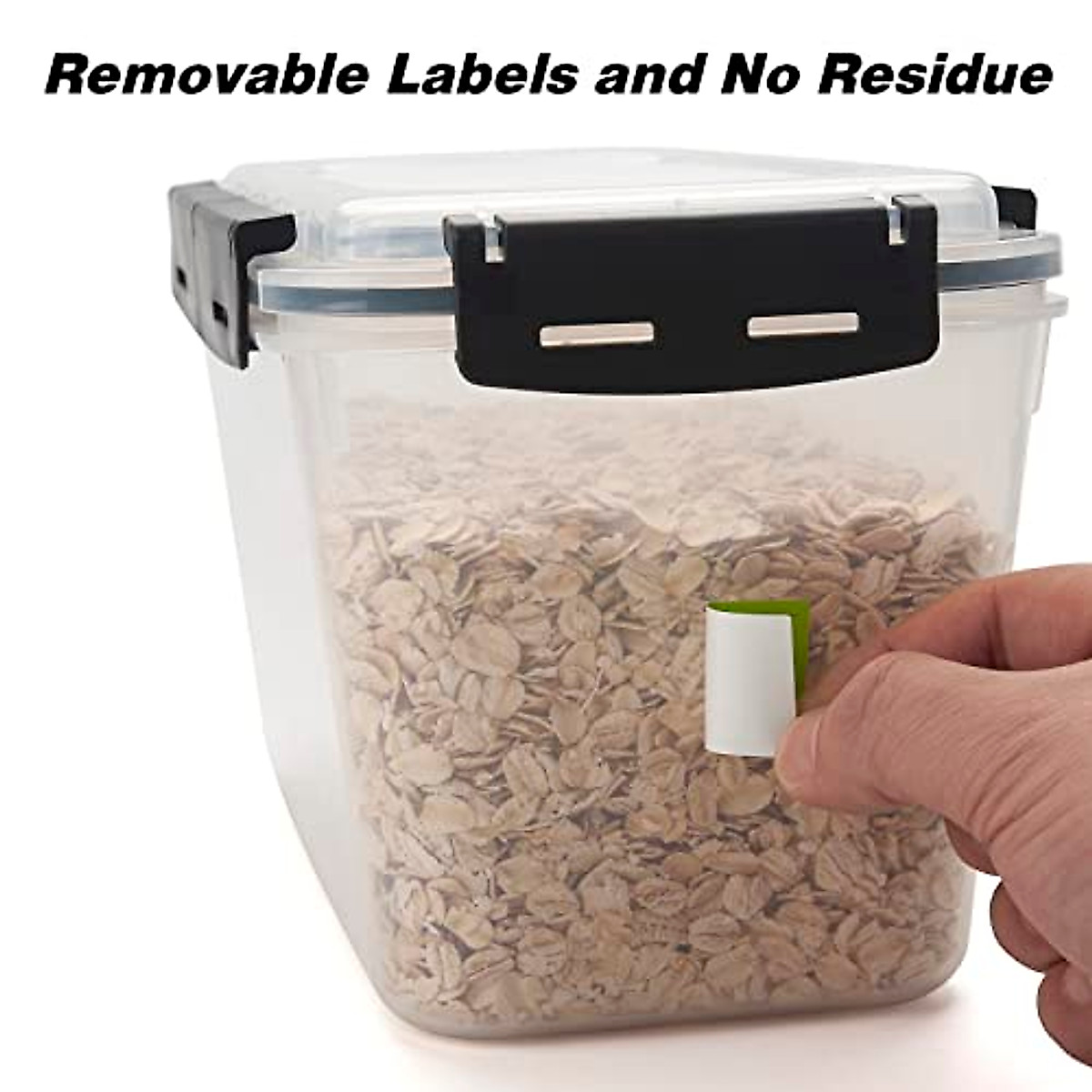 Waterproof Baby Bottle Label for Daycare Supplies,400PCS Removable Freezer Labels for Baby Food Containers, Breast Milk, Lunch Boxes, Organizing, Date Stickers to Write on-Sticky and Easy Peel Off