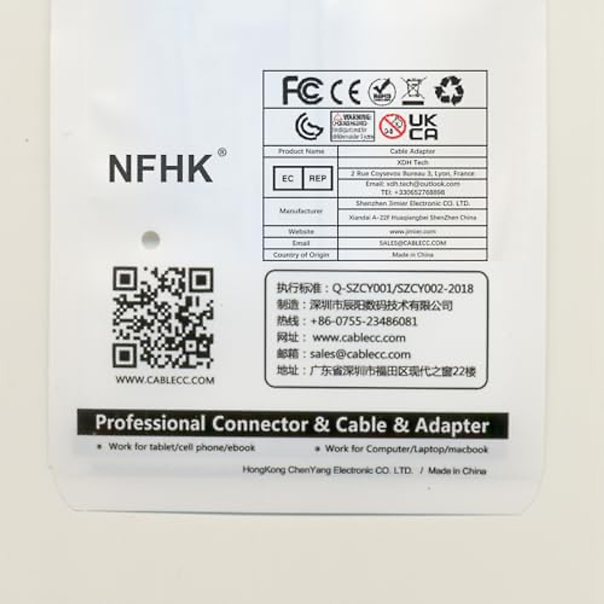 NFHK M.2 NGFF M-Key NVME SSD Convert Card fit for Mac Pro 2016 2017 13" A1708