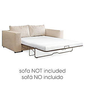 Milliard 4.5-Inch Memory Foam Replacement Mattress for Queen Size Sleeper Sofa and Couch Beds (Sofa Not Included) - Queen