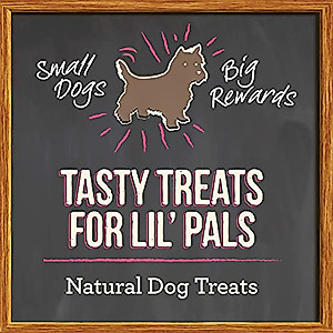 Merrick Lil' Plates Bitty Beef Recipe Grain Free Small Breed Dog Treats - 5 oz. Pouch
