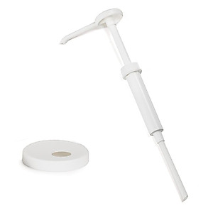 Tablecraft 1 Oz Plastic Economy Pump with 89mm Top