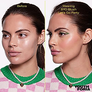 Youthforia BYO Blush 2-Pack, Original Color-Changing Blush Oil & Non-Color Changing Tinted Blush Oil, Buildable Formulas, Vegan & Cruelty-Free