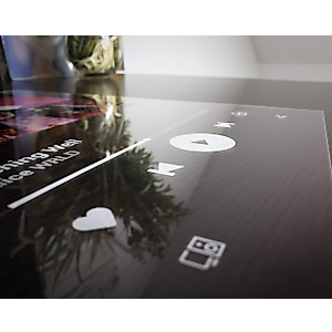 unnamed Drake - If You’re Reading This It’s Too Late Acrylic Poster Customize Your Poster Print Any Album Cover or Your Photo and add Your Favourite Song and Artist Custom (5.8 x 8.3 inch)