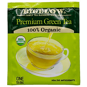 Bigelow Premium 100-Percent Organic Green Tea 176-Count Box