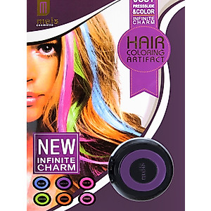 Aoert 6 Colors Temporary Hair Chalk Set - Chalk Your Hair | Dye Hair Color without Glove (6 color)