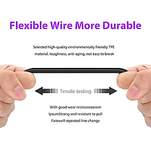 USB-C Charger Charging Cable Cord Compatible for BlueParrott B450-XT S650-XT M300-XT, Jab Elite 3 4 7 7 Pro Elite 75t Elite 85t Elite 85h, Elite Active 75t Earbuds, Evolve2 30 40 65 85 75 Headphones