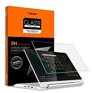 Spigen Tempered Glass Screen Protector [GlasTR Slim] Designed for Lenovo Chromebook Flex 3-11.6 inch [9H Hardness Tempered Glass]