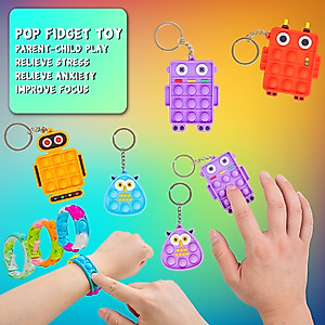 Party Favors Toy for Kids, Pinata Stuffers, Goodie Bags Fillers, Prize Box Toys for Classroom, Treasure Chest, Birthday Party, Carnival Prizes for Boys Girls 4-8-12