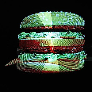 3D Hologram Advertising Display LED Fan, Holographic 3D Photos and Videos Projector for Store, Shop, Bar, Casino, Holiday Events Display (US Plug(110-240V))