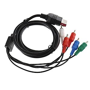 SING F LTD 1.8M Component Hd Av RCA Cord Cable Lead Compatible with Microsoft Xbox Original Console