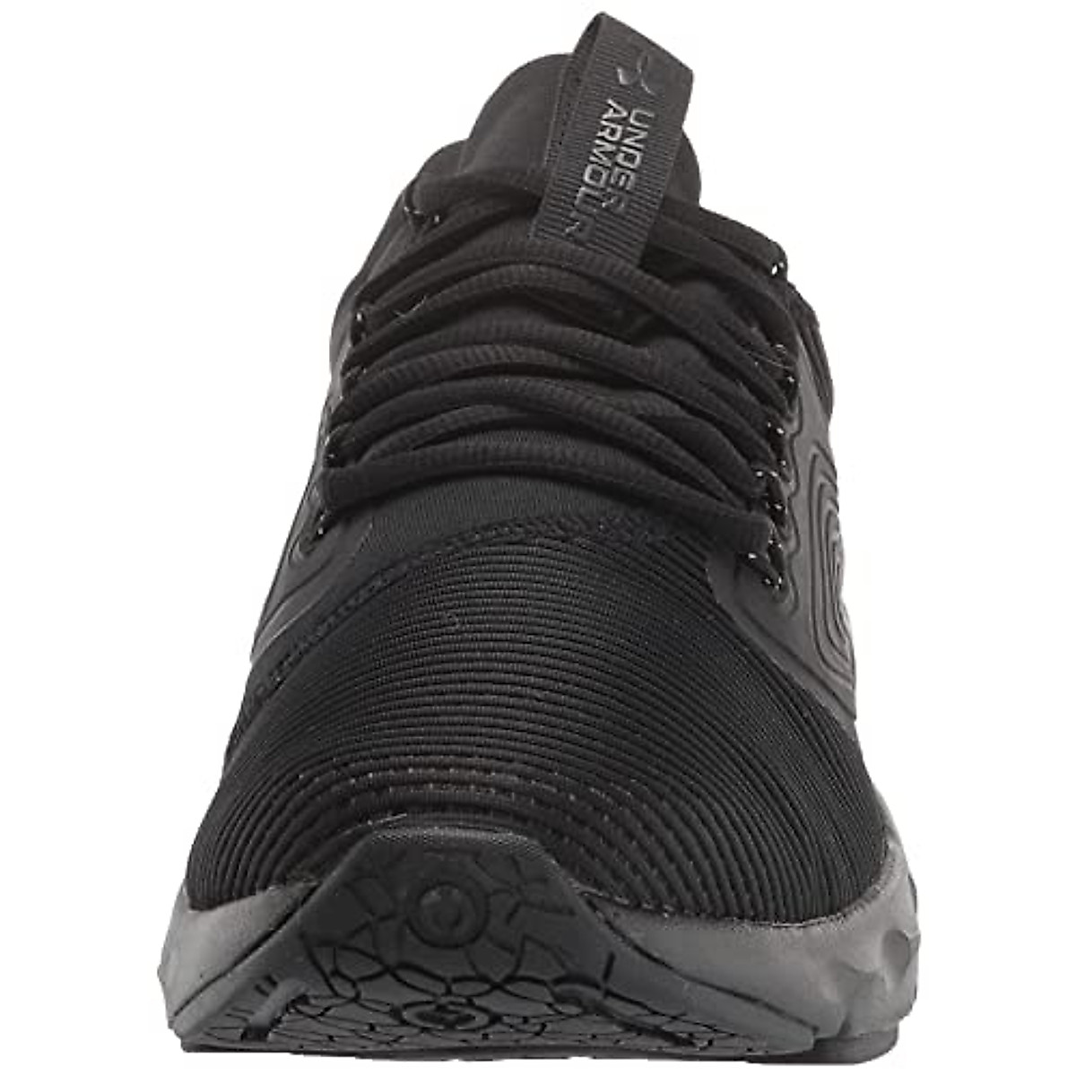 Under Armour Men's Charged Vantage 2 Road Running Shoe, Black (002)/Black, 9