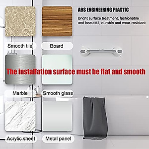 LORESJOY Shower Handle Grab Bars for Bathtubs and Showers, Support Handicap Elderly Suction Grab Bars Balance Assist, Bath Handles with Indicators, Grip Non Safety Hand Rail for Injury (2Pack 16in)