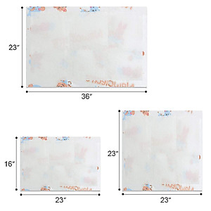 Newclears Baby Disposable Underpads Breathable Incontinence Diaper Changing Pads, 20 Count/Pack (23''x23'' - 2pack(40 Count))