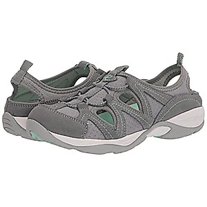 Easy Spirit Women's EARTHEN Sneaker, Grey 032, 12 Wide
