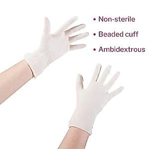 McKesson Stretch Vinyl Exam Gloves, Non-Sterile, Powder-Free, XL, 100 Count, 1 Box
