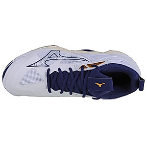 Mizuno Wave Momentum 3(U) Wht/BRibbon/MPGold, 10 US