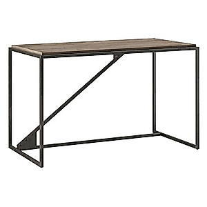 Bush Furniture Refinery 50W Industrial Desk in Rustic Gray