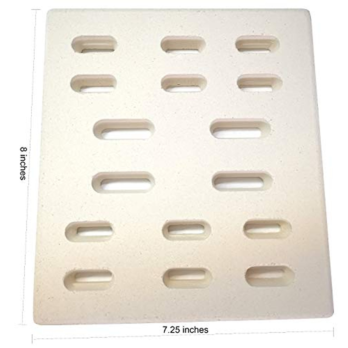 Homesicker Replacement Ceramic Radiant Flame Tamer, Heat Plate for Bakers and Chefs, SAMS & Turbo, Fiesta, Grand Hall Y0005XC, Member's Mark Gas Grill Models