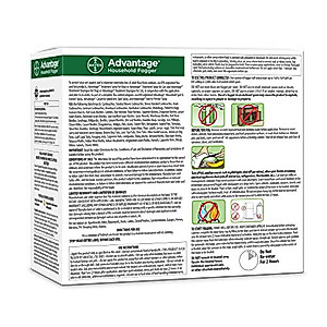 Advantage Flea and Tick Household Fogger, three 2 oz canisters