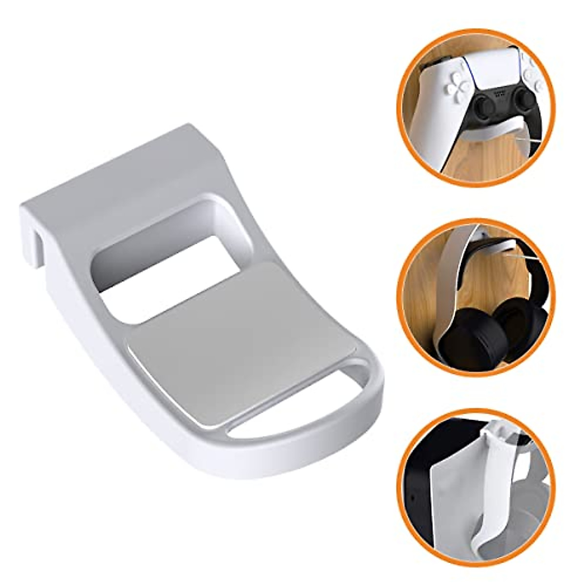 SOLUSTRE Accessories Pack Wall Headphone Holder Wall Headphone Shelf Hanging Headphone Holder Headphone Holder Rack Headphone Bracket Shelf Game Shelf Wall Gaming Pc Gaming Pc Accessories