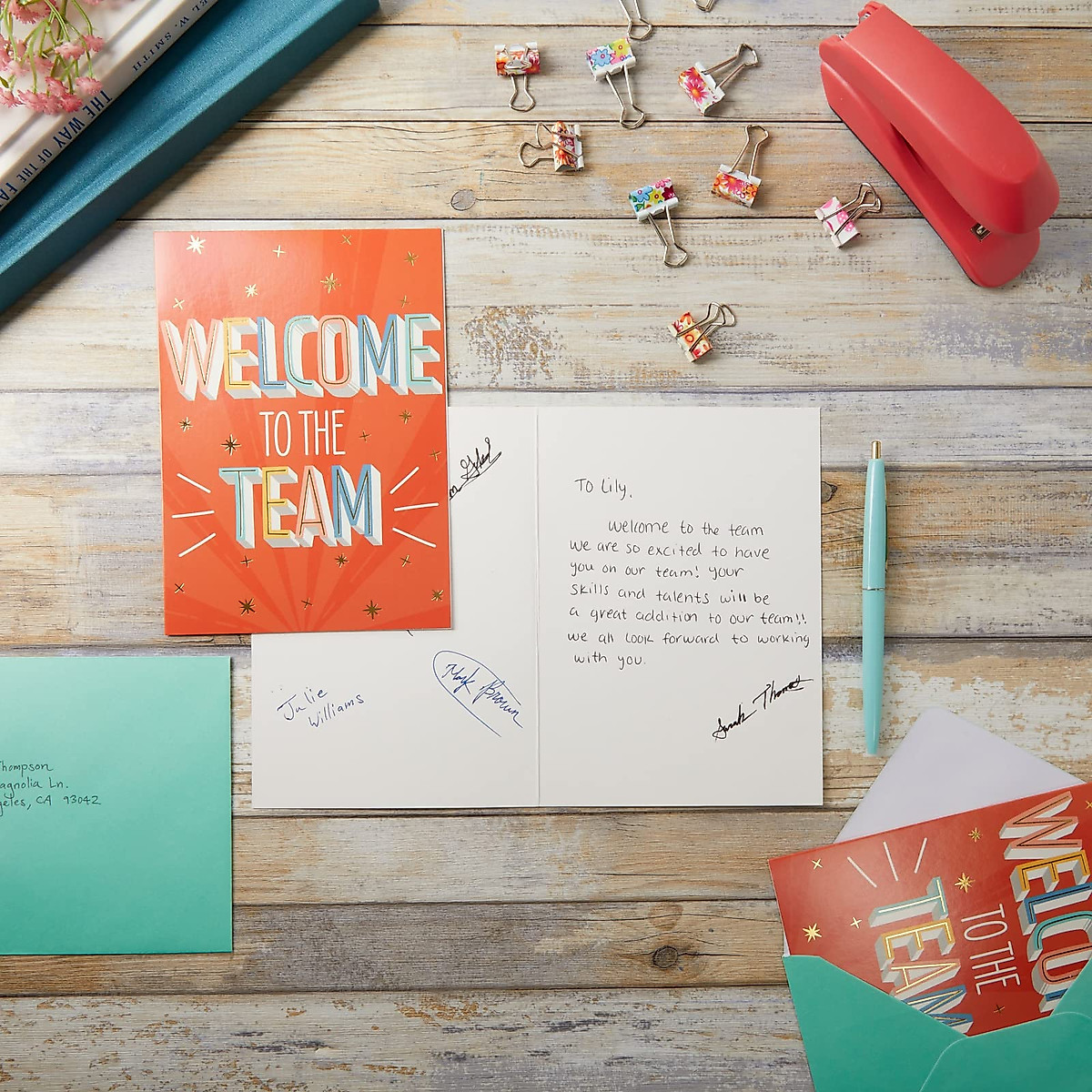 Pipilo Press 36 Pack Blank Welcome to the Team Cards with Envelopes, Employee Appreciation Gifts (5 x 7 In)
