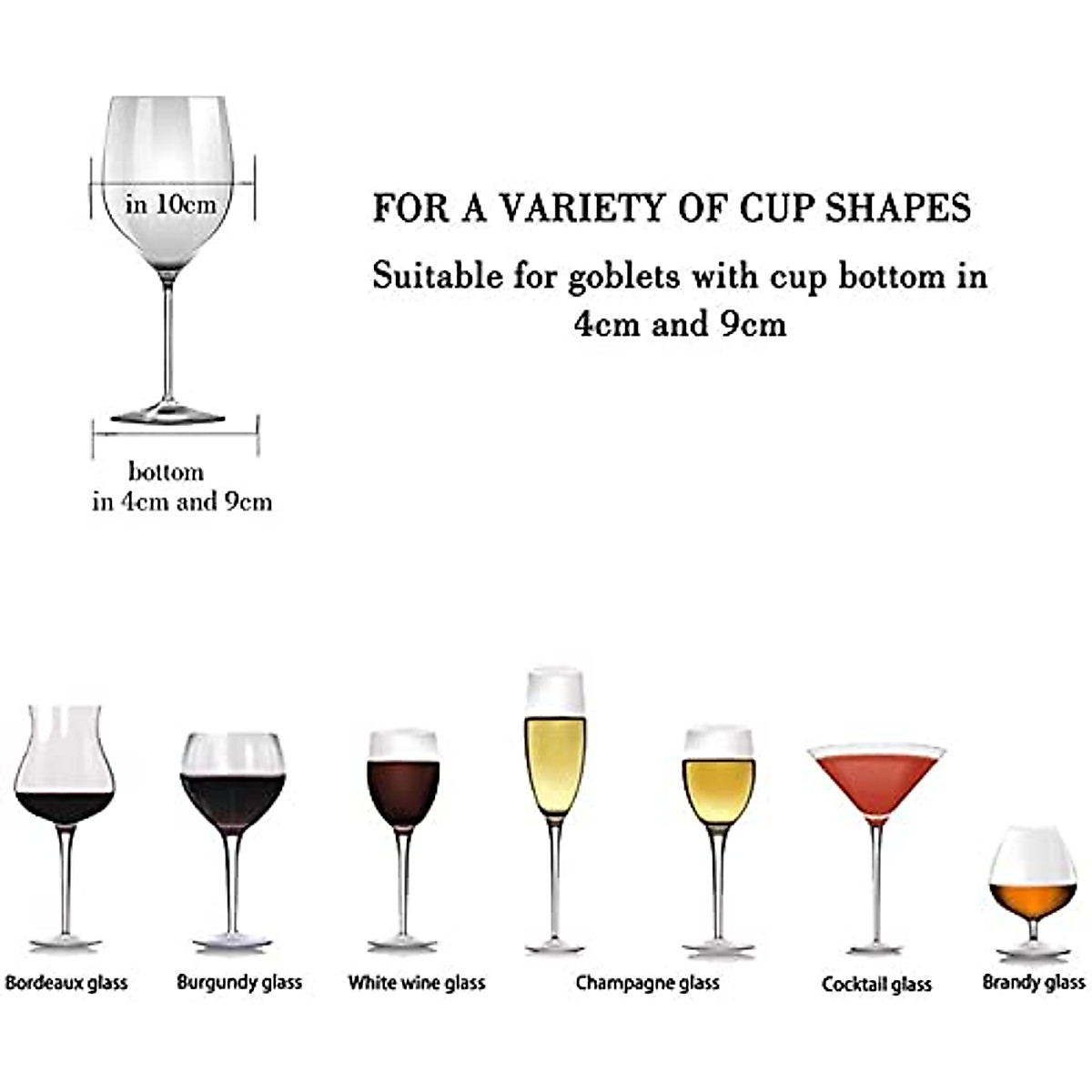 Black 4 Rows Wine Glass Shelf, Upside-down Home Goblet Iron Art Shelf, Wine Glass Hanging Storage Rack (Color : 3 Rows 1 Pack)