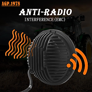 AGP.1978 2PCS 5.75" 5-3/4" Par46 H5001 Led Headlight for Unity Spotlight, Round Led Pods for Truck Offroad Replacement Sealed Beam Projector 36W Led Work Light