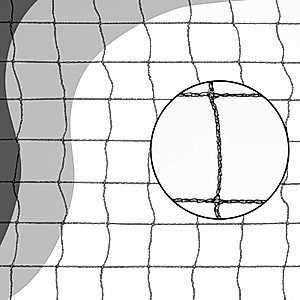 A11N Portable Pickleball Net for Driveway - Half Court Size, 11ft Net for Pickleball, Kids Tennis, Soccer Tennis