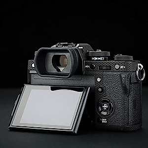 Kiwifotos Long Soft Viewfinder Eyecup Eyepiece for Fuji Fujifilm X-T5 X-T4 X-T3 X-T2 X-T1 X-H1 X-H2 X-H2S XT5 XT4 XT3 XT2 GFX 50S II GFX100S GFX100 Camera,Replace Fujifilm EC-XT L,EC-GFX,EC-XHW Eyecup