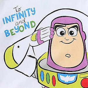 Disney Toy Story Woody, Buzz Lightyear and Rex Boys 3 Pack Bodysuit Creeper for Newborn and Infant