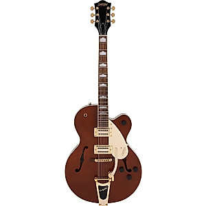 Gretsch G2410TG Streamliner Hollow Body Single-Cut and Gold Hardware Single Barrel w/Bigsby