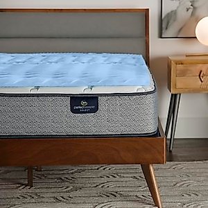 Serta Comfort Zone Cooling Memory Foam Mattress Topper, 1.5 Inch, Full