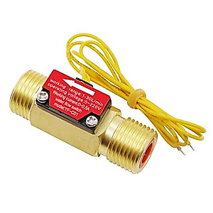 High Performances DN15 Water 1.5-30L/min Water Liquid Flowmeter