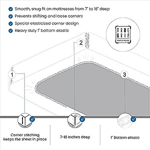 SUPREME ELEGANCE Hotel Luxury Cotton Blend Beige Sheet Set Queen Size, 1200 Thread Count Ultra Soft Sateen Sheet Set, Moisture Wicking & Wrinkle Resistant, Easy Care Fall Bedding Set