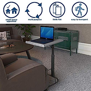 CoscoProducts COSCO Multi-Functional Personal Folding, Gray Activity Table, 1 Pack