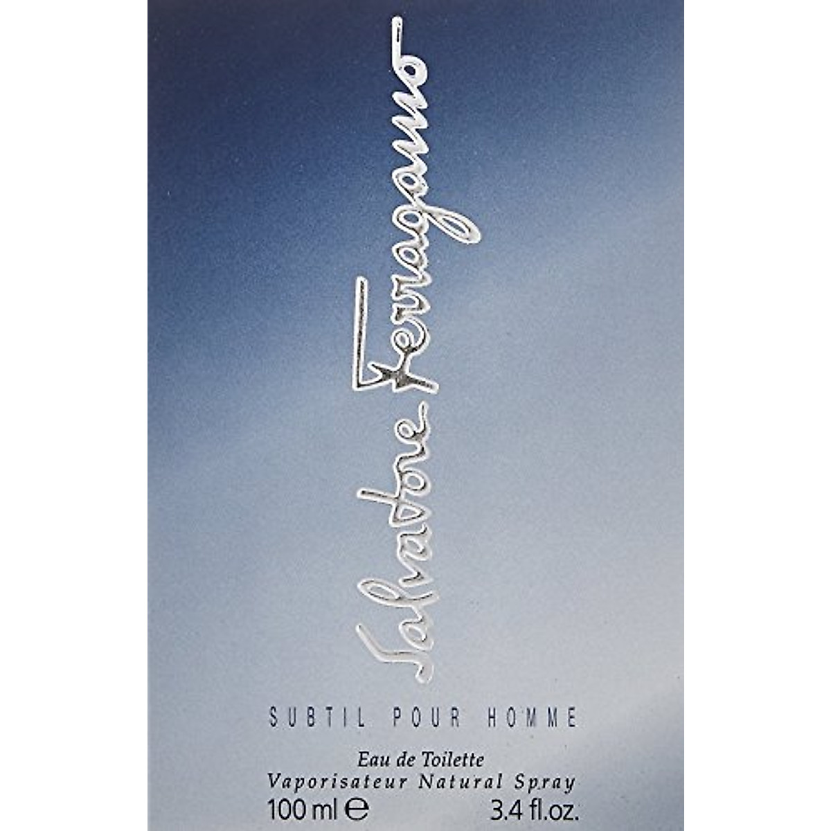 Salvatore Ferragamo Subtil Eau de Toilette Spray for Men, 3.4 Ounce