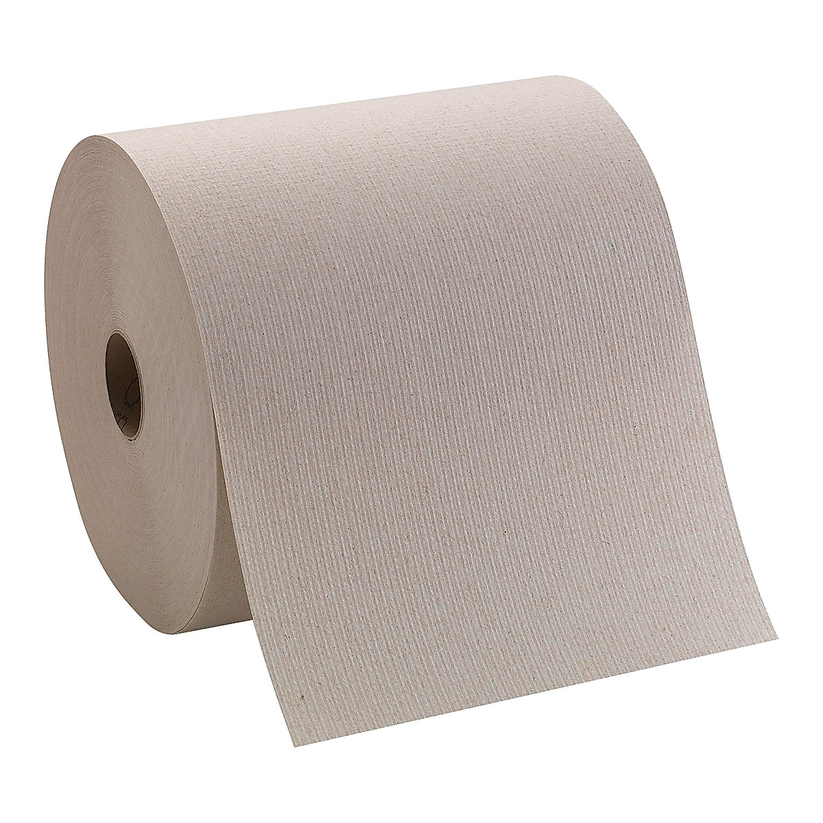 Pacific Blue Basic Recycled Hardwound Paper Towel Rolls by GP PRO (Georgia-Pacific), Brown, 26301, 800 Feet Per Roll, 6 Rolls Per Case
