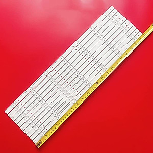 Therpios LCD TV- LED Backlight Array Compatible with HISENSE 55 TV H55MEC3050 H55m3300 55H8C HD550DU-B52S1 55 HD550DU B52 10X7 3030C V0