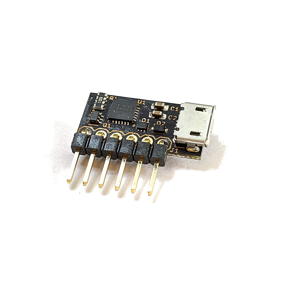 Silicognition wESP32-Prog USB Micro B to ESP32 Programming Adapter