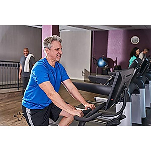 Echelon Smart Connect Fitness Bike, 30-Day Free Echelon Membership, Easy Storage, Small Spaces, Cushioned Seat, Solid Design, HIIT, Top Instructors, 32 Resistance Levels, Bluetooth, EX-7S