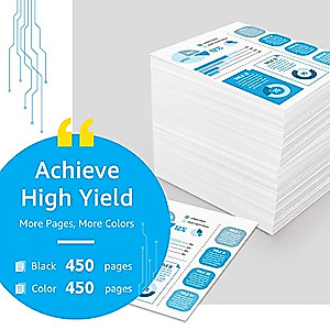 Palmtree Remanufactured Replacement for Canon Ink 275 and 276 PG-275XL CL-276XL High Capacity 275XL 276XL Ink Cartridges for Pixma TS3522 TR4720 TS3520 TS3500 TR4722 TR4700 Printer (1 Black, 1 Color)