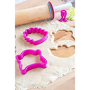 Bakelicious Monster Cookie Cutters and Feet Set, 29-Piece