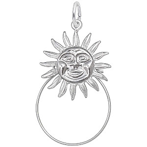 Rembrandt Charms Charm Holder, Sterling Silver