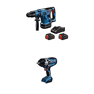 18V PROFACTOR 1-9/16" SDS-max Rotary Hammer w/ (2) 8.0 Ah CORE Performance Batteries w/FREE Impact Wrench & FREE 8.0 Ah CORE Performance Battery
