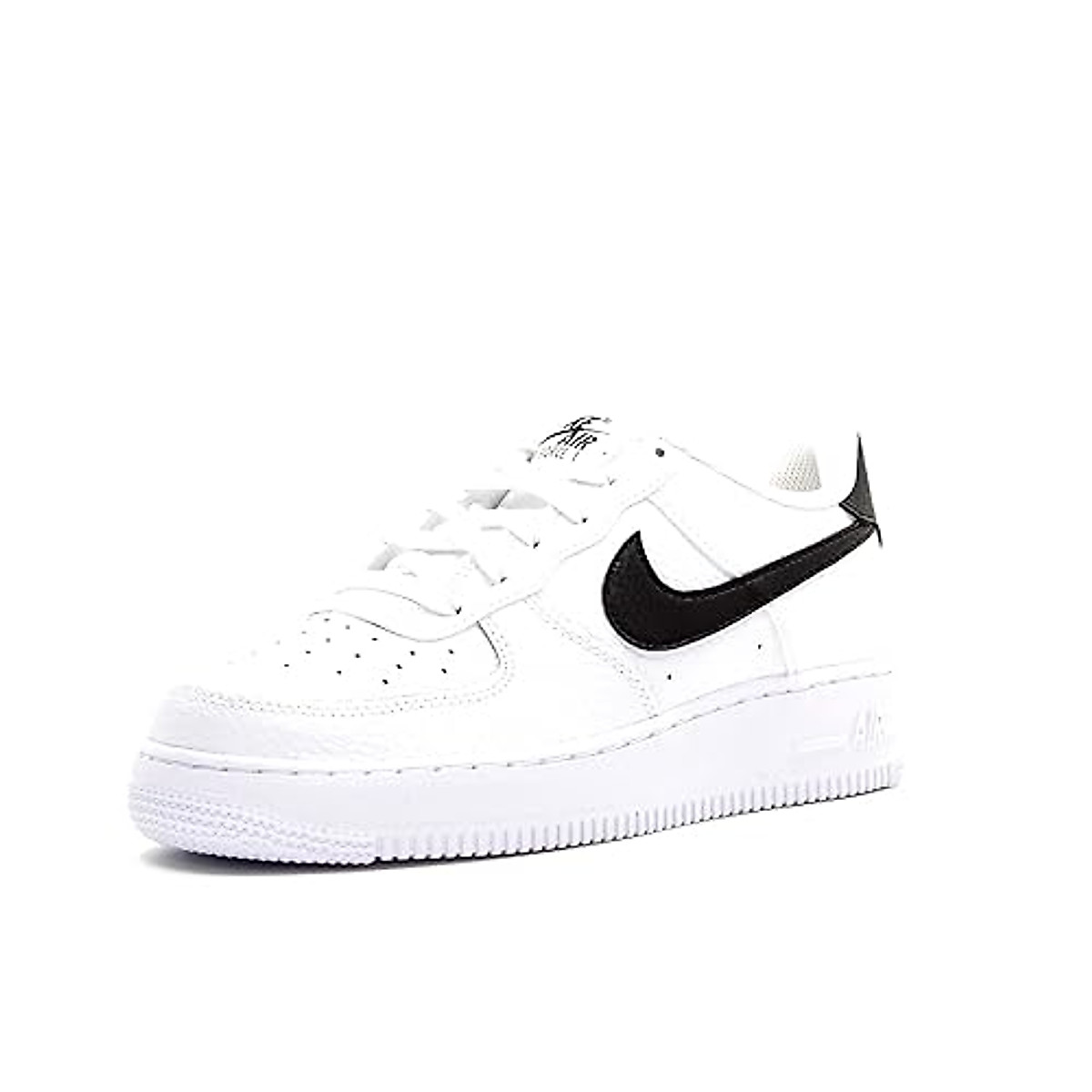 Nike Boy's Air Force 1 (Big Kid) White/Black 6 Big Kid M