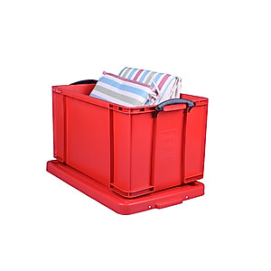 Really Useful Box 84 Litre Solid Red