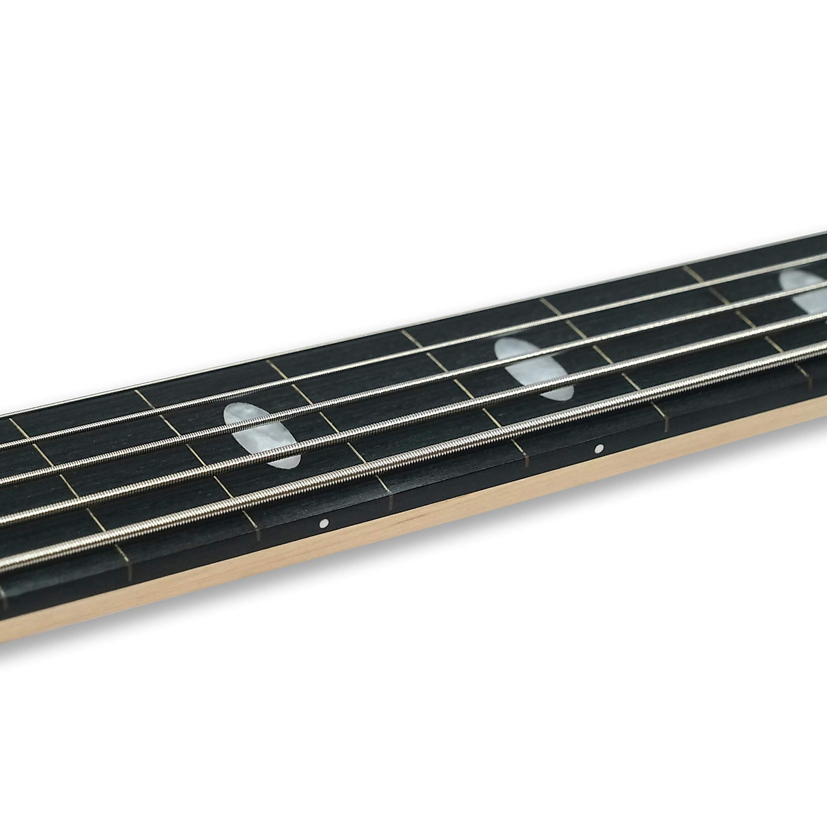 Left-handed Fretless 5 String Electric Bass Guitar Okoume body