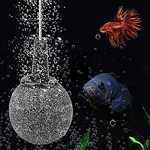 Tnfeeon Bubble Stone, 10pcs Durable Calabash Pattern Air Oxygen Bubble Stone Fish Tank Pump and Hydroponics Bubbler Airstones