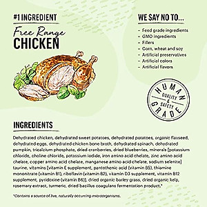 The Honest Kitchen Dehydrated Grain Free Chicken Cat Food 4 Pound (Pack of 1)